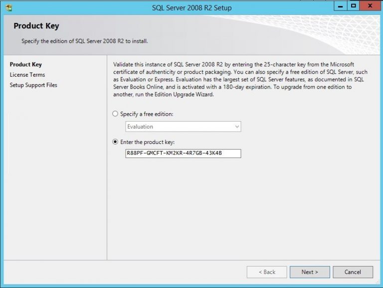 آموزش نصب SQL SERVER 2008 R2 - سپیدار سیستم